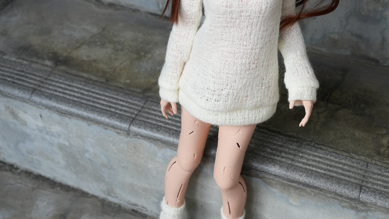 Knit Sweater & Room Socks Set – Smart Doll Store