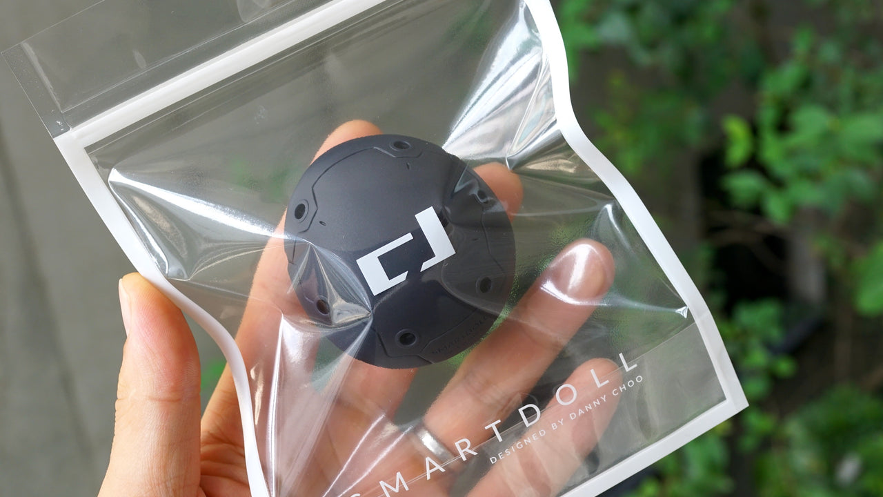 Cyborg Head Cap (Black Navy) – Smart Doll Store
